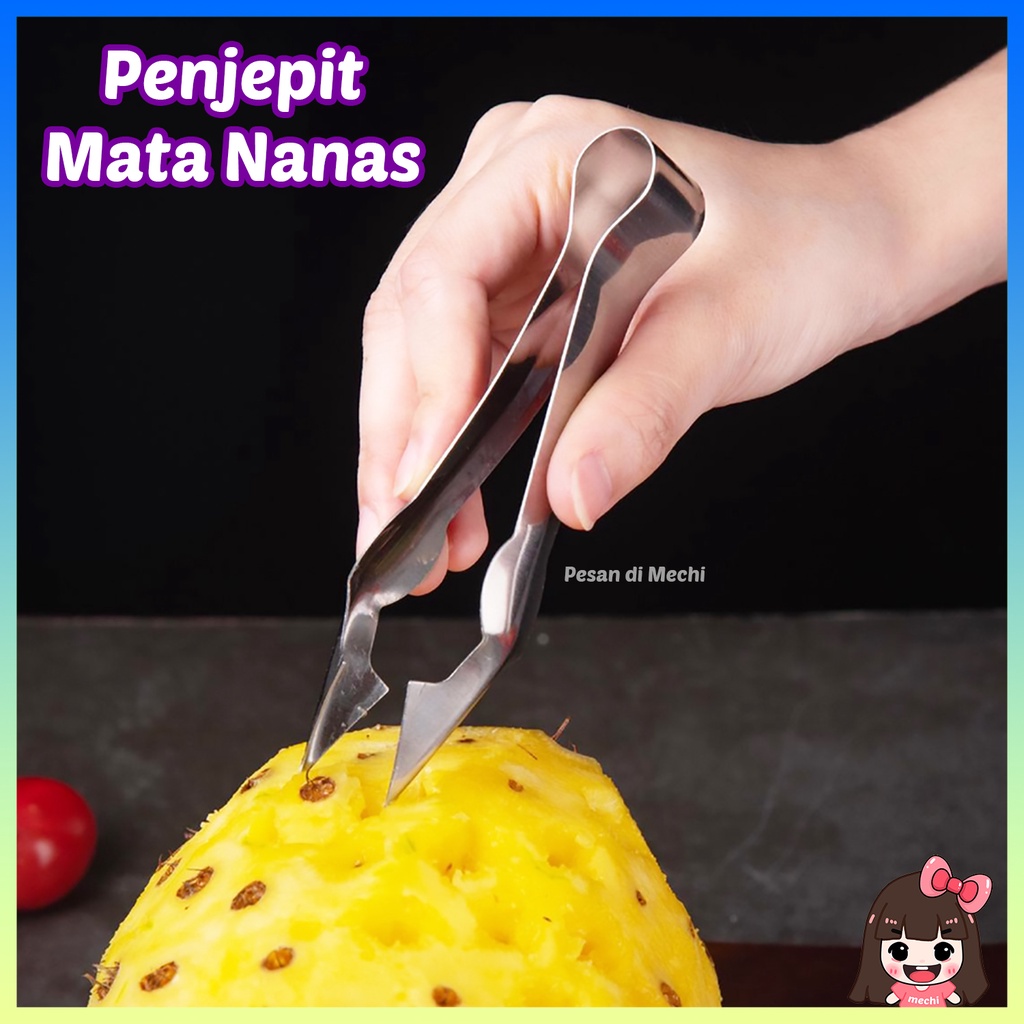 Jual Penjepit Mata Nanas Capitan Alat Pengupas Pinset Kupas Buah ...