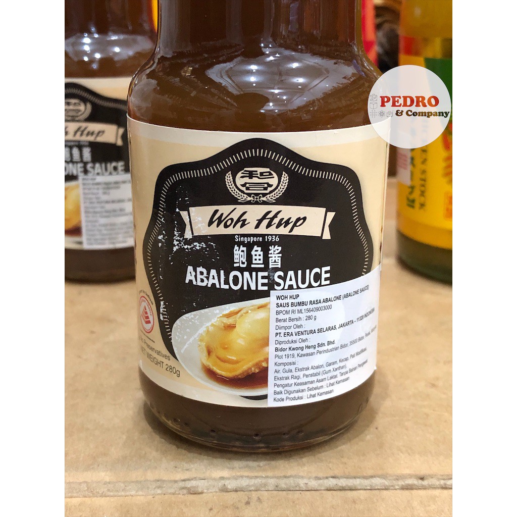 Jual woh hup- abalone sauce 280 gram - bumbu masak abalon | Shopee ...
