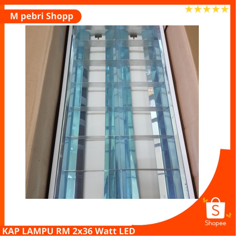 Jual KAP LAMPU RM 2x36 Watt LED 2x16W KOSONGAN KAP LAMPU RM KOSONGAN ...