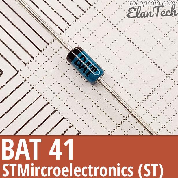 Jual BAT41 Diode ST Microelectronics Small Signal Schottky BAT 41 ...
