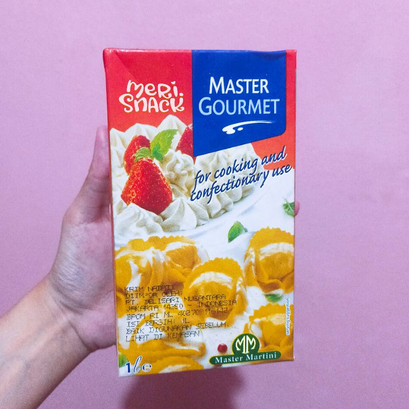 Jual Master Gourmet Cooking Cream 1Liter | Shopee Indonesia