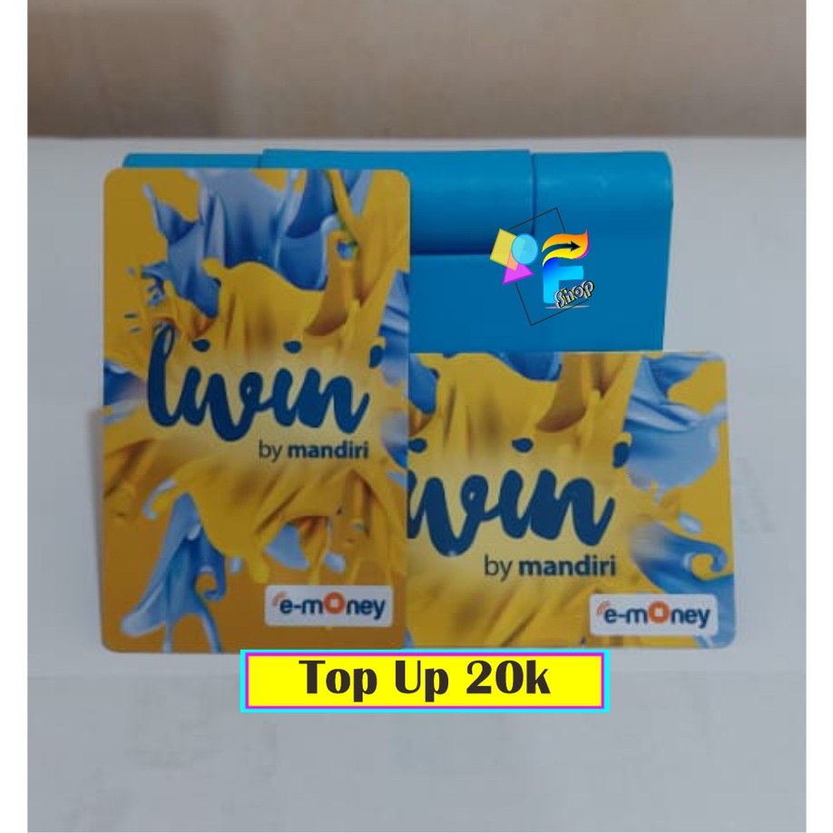 Jual Kartu eMoney eToll Mandiri edisi Livin Mandiri | Shopee Indonesia