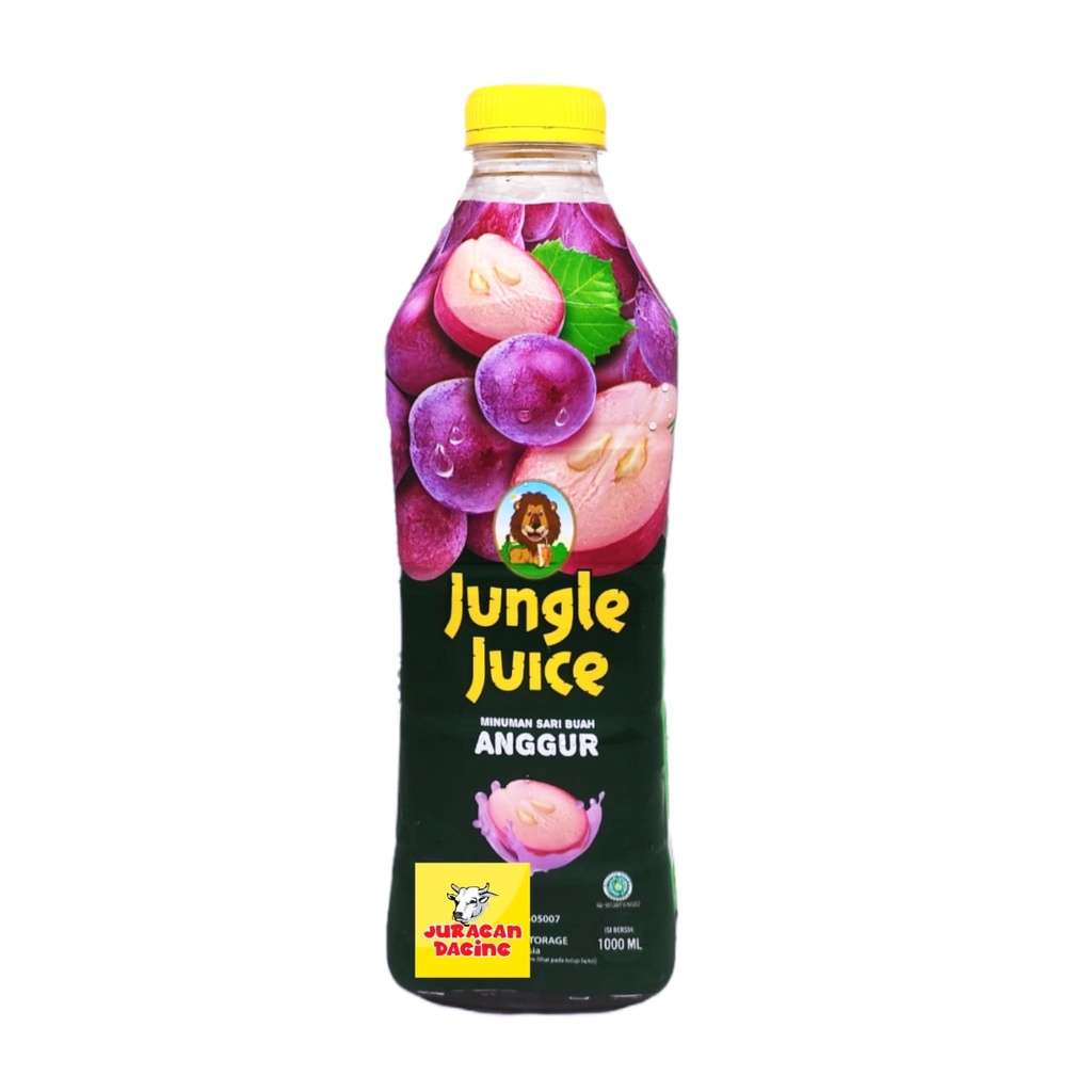 Jual Diamond Jungle Juice Grape Minuman Sari Buah Anggur 1L | Shopee ...