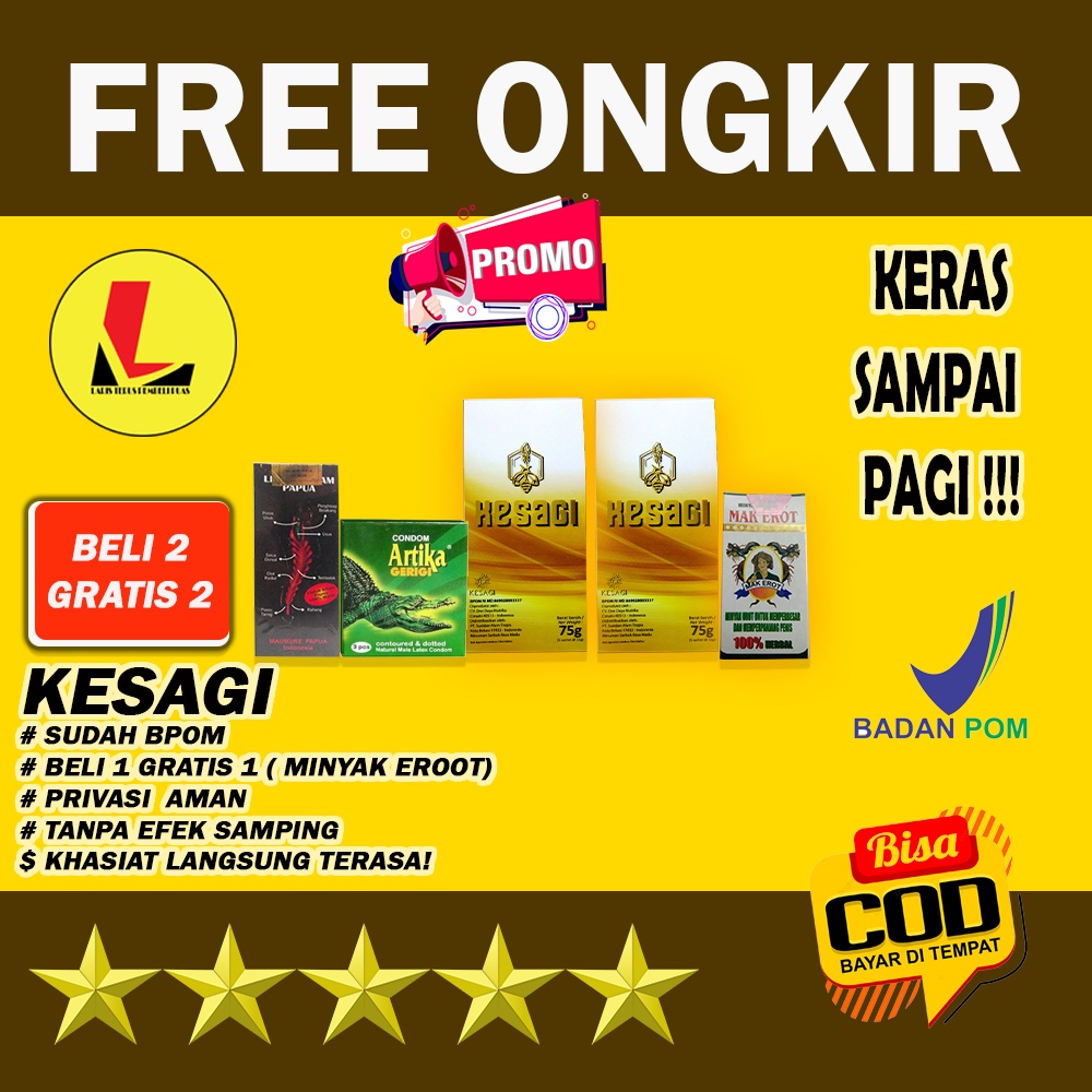 Jual KESAGI KOSAGI ASLI ORIGINAL SUPLEMEN MADU HERBAL KHUSUS PRIA ...