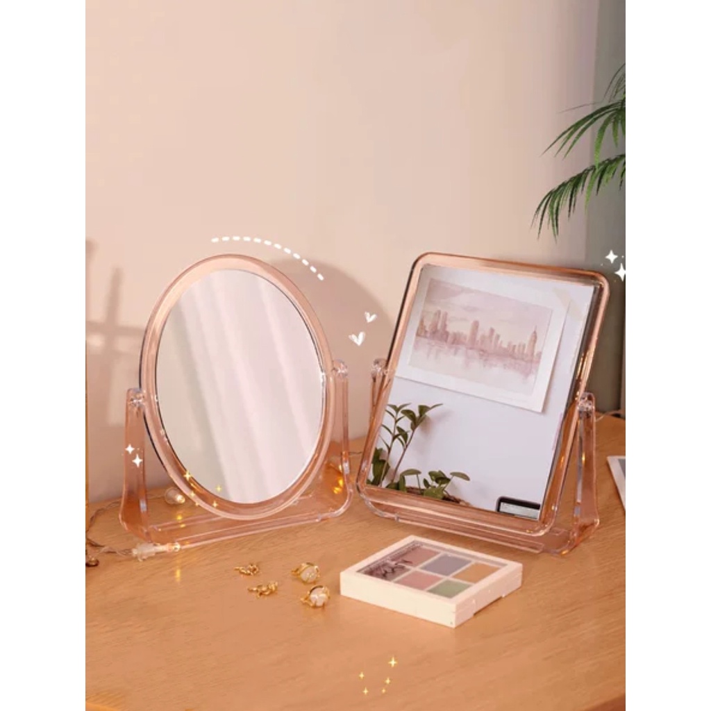 Jual BA 19 Cermin Meja Akrilik Cermin Makeup Estetik Premium Quality ...