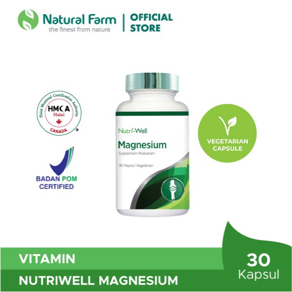 Jual Nutriwell Magnesium (30 Caps) | Shopee Indonesia