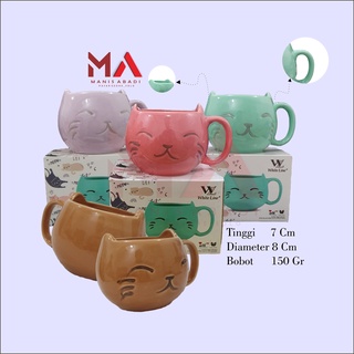 Jual Gelas Kucing mug kucing unik | Shopee Indonesia