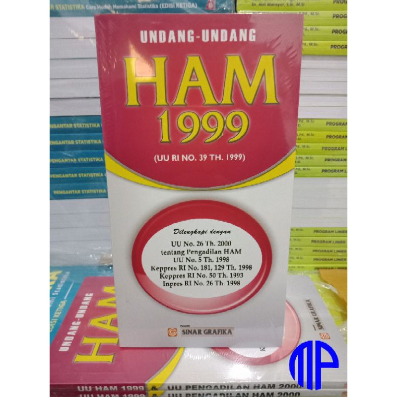 Jual UU HAM 1999 (UU RI No.39 Tahun 1999) | Shopee Indonesia