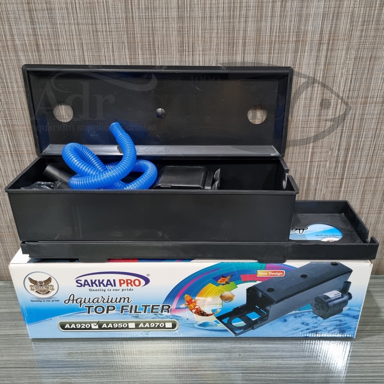 Jual SAKKAI PRO AA-920 TOP FILTER ATAS TALANG POMPA AIR CELUP AQUARIUM ...