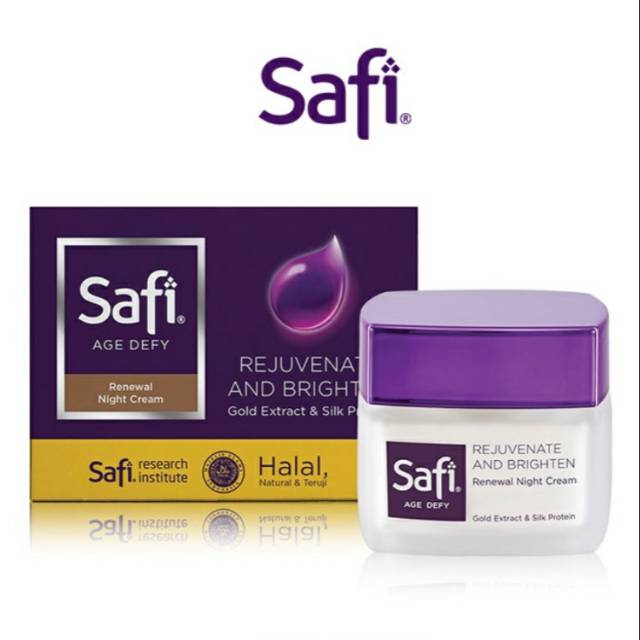 Jual SAFI AD RENEWAL NIGHT CREAM 45G | Shopee Indonesia