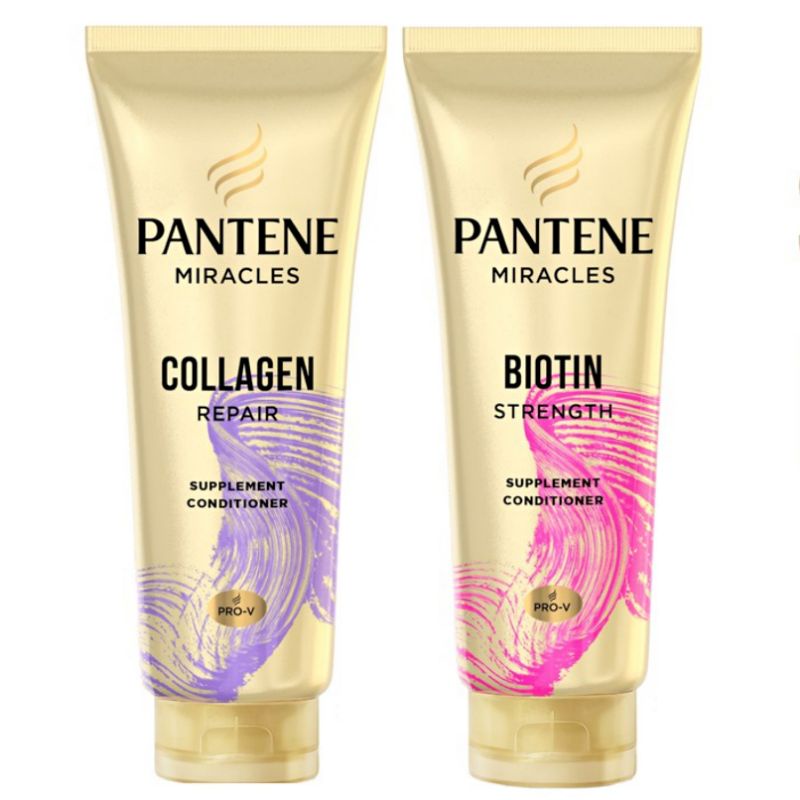 Jual Pantene Miracles Biotin Strength / Collagen Repair Supplement ...
