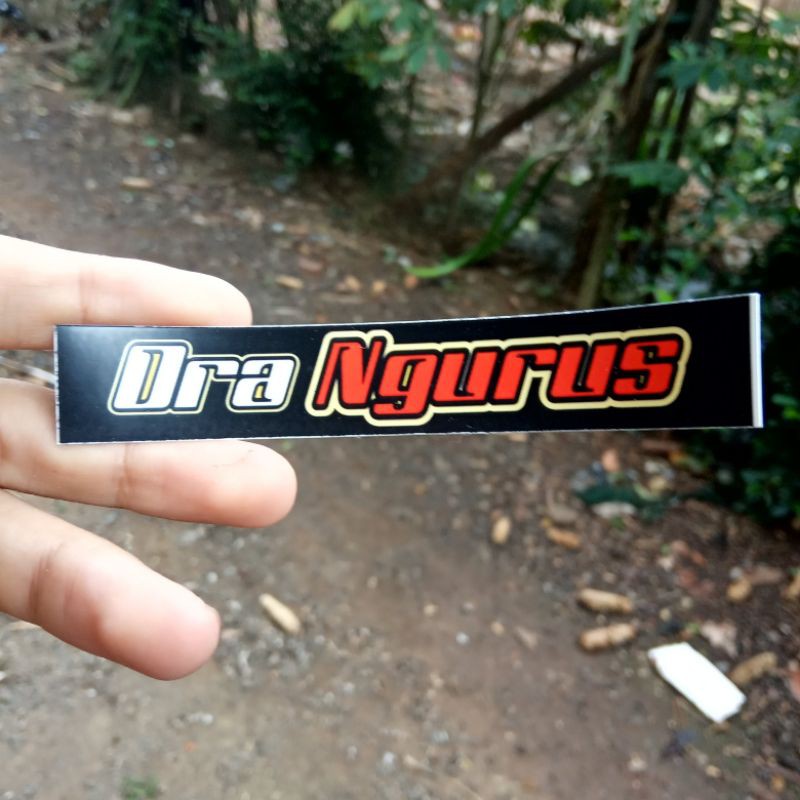 Jual Stiker Ora Ngurus | Shopee Indonesia