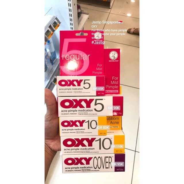 Jual OXY 5 / OXY 10 / OXY COVER | Shopee Indonesia