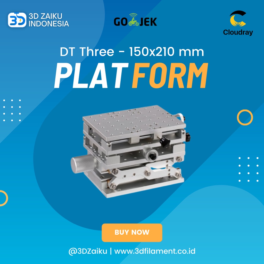 Jual CloudRay Fiber Marking Platform Meja DT Three Dimensional ...