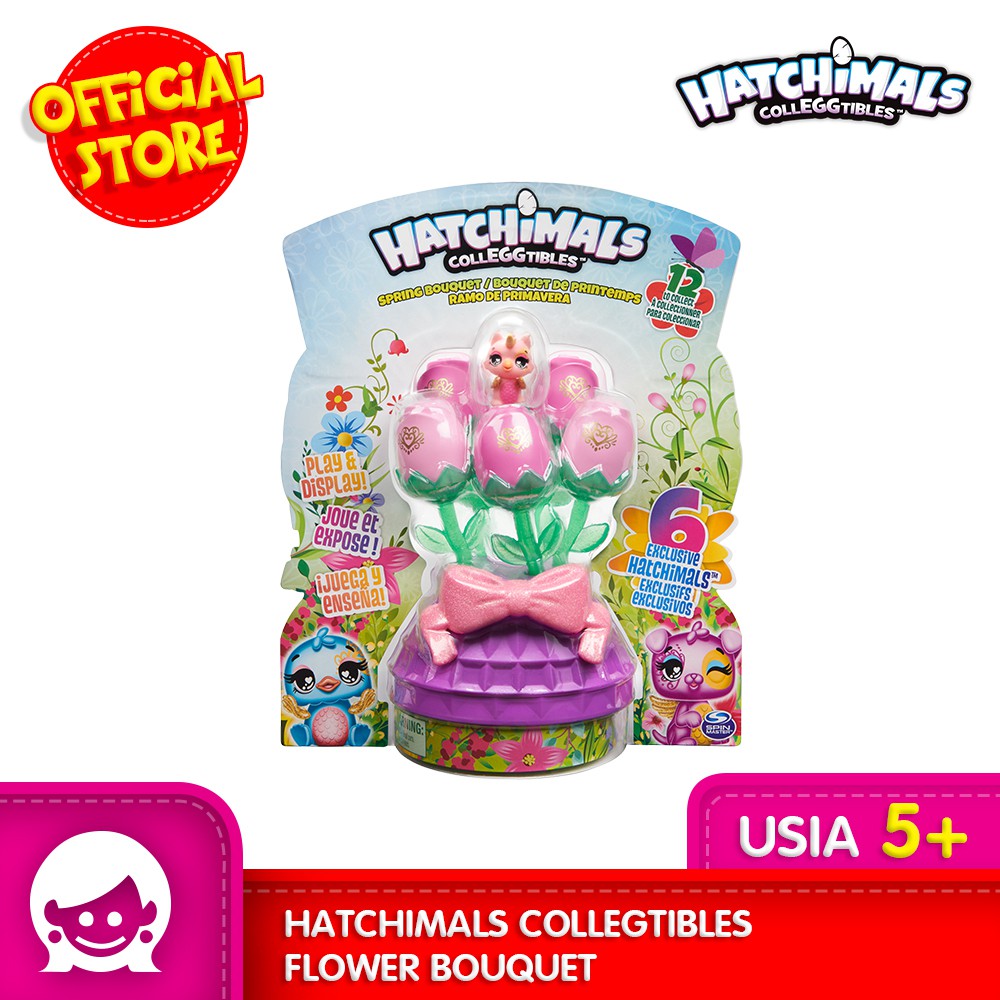 Jual Mainan HATCHIMALS Colleggtibles Flower Bouquet | Shopee Indonesia