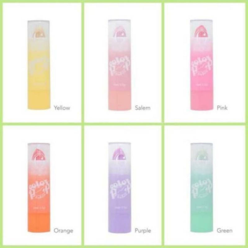 Jual MADAMGIE COLOR POP LIP BALM (dikirim random) | Shopee Indonesia