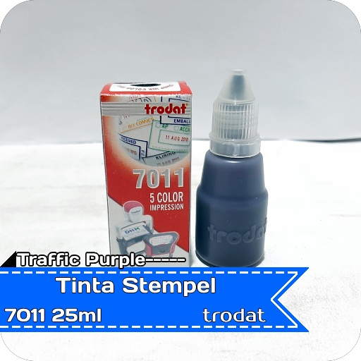 Jual Tinta Stempel Warna Stamp Ink Color 25ml Trodat 7011 | Shopee ...