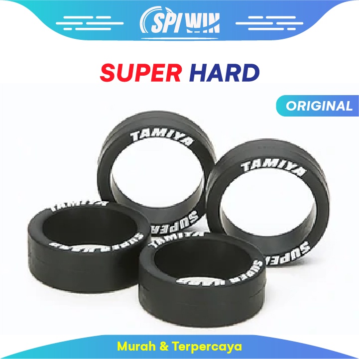 Jual Ban Super Hard Tamiya low Profile Tire (Ban Rendah) UK Medium M ...