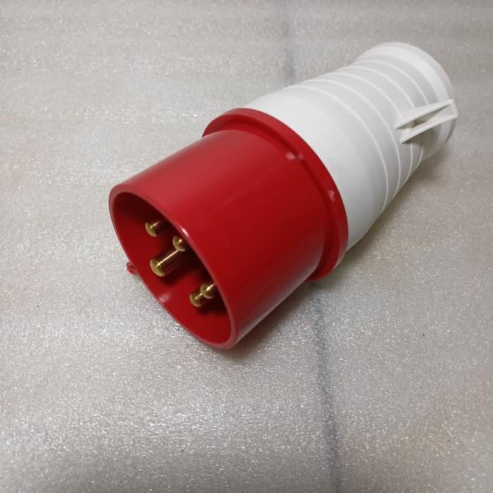 Jual STAKER PLUG MOUNTING INDUSTRIAL MALE 5 PIN 3 Phase 5 Pin 32 Ampere ...