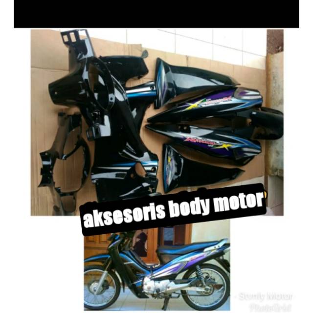 Jual Body halus set karisma full body halus karisma x hitam plus stiker ...