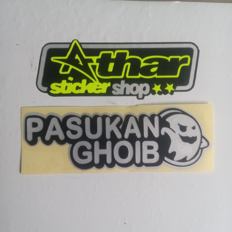 Jual STICKER PASUKAN GHOIB CUTTING | Shopee Indonesia