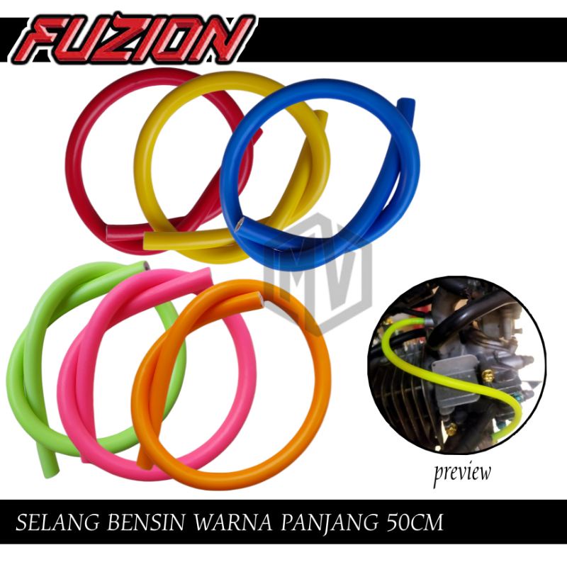 Jual SELANG BENSIN MOTOR WARNA WARNI SELANG WARNA WARNI BENSIN MOTOR ...