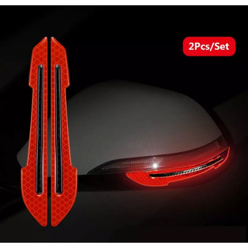 Jual Reflektor Reflector Stiker Sticker Kaca Spion Mobil Lengket Kuat ...