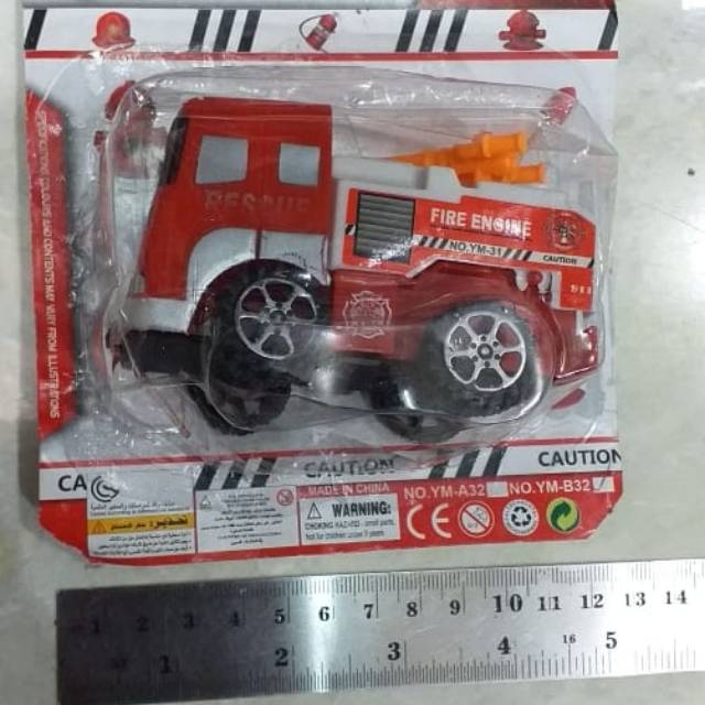 Jual Mainan truk pmk pemadam kebakaran fire rescue | Shopee Indonesia