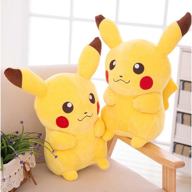 Jual Boneka Pokemon Pikachu Besar Lucu Ukuran XL Kualitas Impor Harga ...