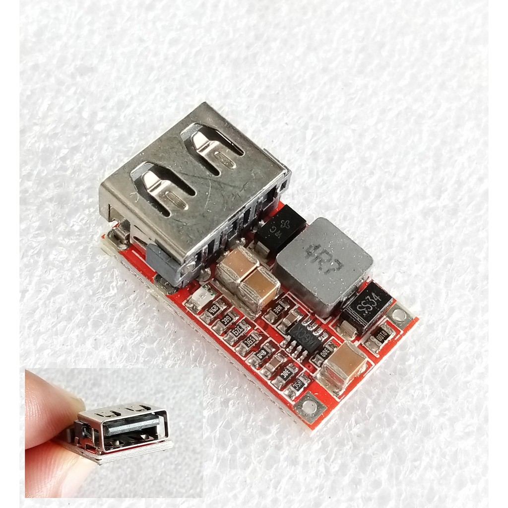 Jual Modul Step Down USB DC 6-24v - DC 5v USB | Shopee Indonesia