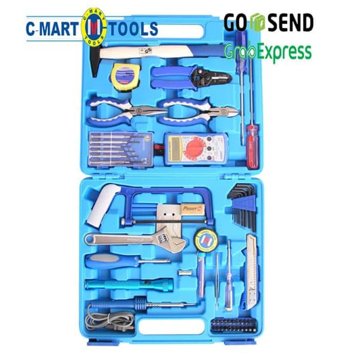 Jual 59-pc electronic tool kit C-Mart CK0005 | Shopee Indonesia