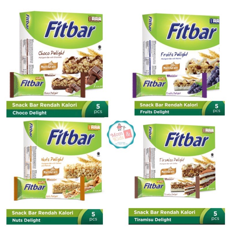 Jual FITBAR MULTIGRAIN 110 GR ( 5 x 22 GR) | FIT BAR SNACK RENDAH ...