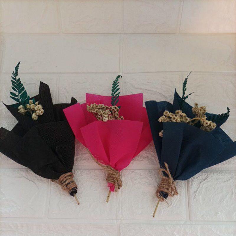 Jual Buket Mini Bouquet Bunga Kering Souvenir Bunga Buket Bouquet Mini ...