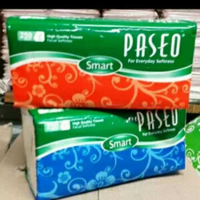 Jual Tissue paseo smart ukuran isi 250 sheets 2 ply | Shopee Indonesia