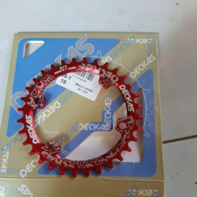 Jual Chainring Deckas BCD 96 Asimetris Narrow Wide Untuk Shimano Deore M4100 M5100 M6000 M7000 ...