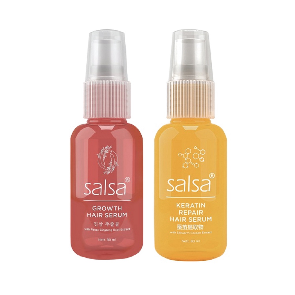 Jual Salsa Keratin Hair Serum / Growth Hair Serum (80ml) | Shopee Indonesia