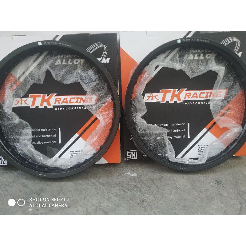 Jual Velg Almunium TK Racing Set 18 / 160 & 18 / 185 Hole 36 TK Racing ...