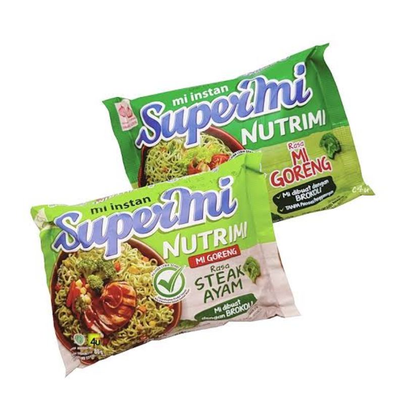 Jual Supermi nutrimi mie goreng steak ayam / nutrimi mie goreng ...