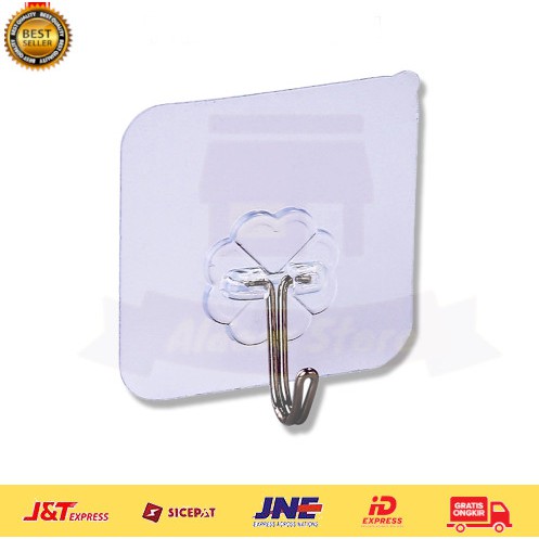 Jual Gantungan Dinding Tempel Besi Pengait Dinding Tembok Besi Kuat ...