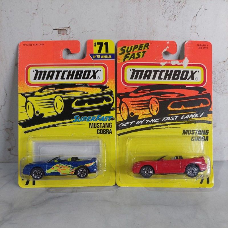 Jual Matchbox Mustang Cobra | Shopee Indonesia