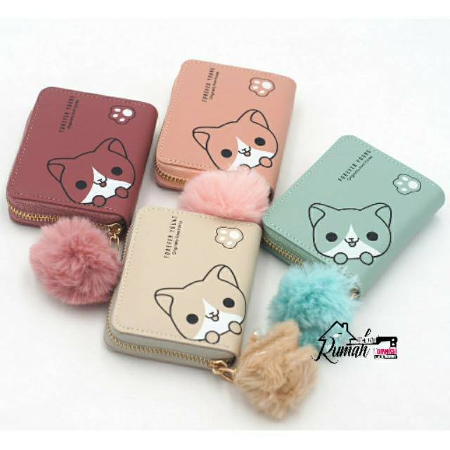 Jual Dompet Wanita Mini Dompet Lucu Dompet Lipat Dompet Koin Dompet ...