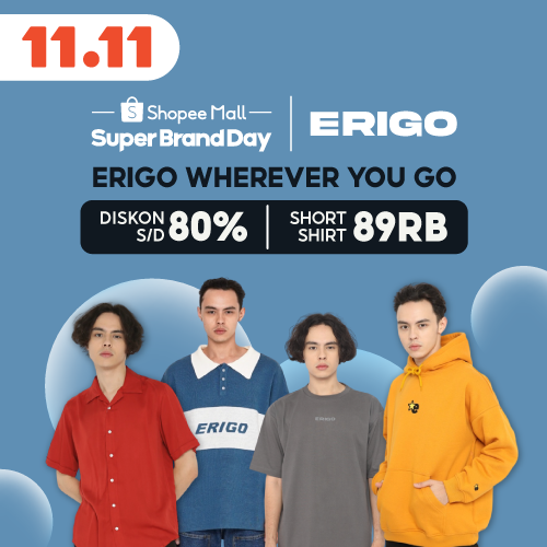 Super Brand Day Erigo | 2-4 Nov
