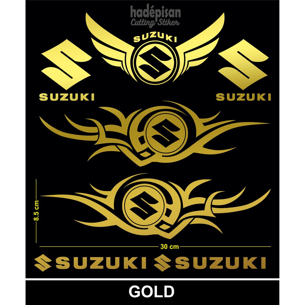 Jual Stiker Motor Cutting Sticker Body Motor SUZUKI TRIBAL | Shopee ...