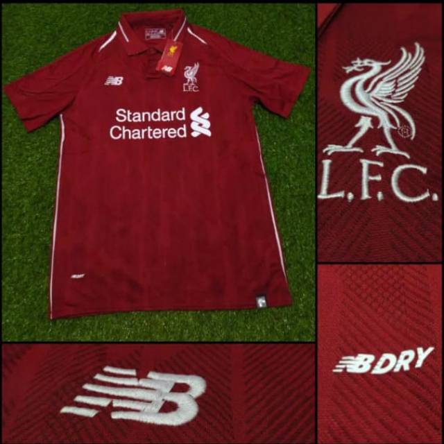 Jual JERSEY BOLA LIVERPOLL 2018/2019 GRADE ORI | Shopee Indonesia