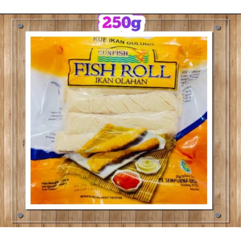 Jual Sunfish Fish Roll 250 g | Shopee Indonesia