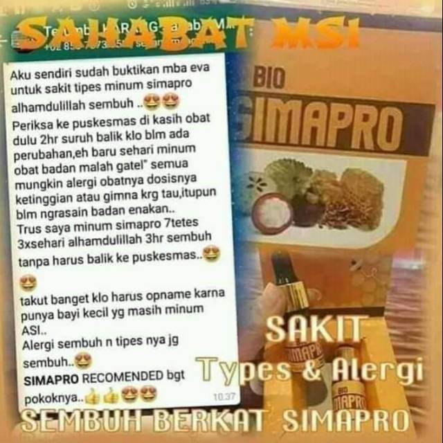Jual Simapro MSI (isi 30 btl) | Shopee Indonesia