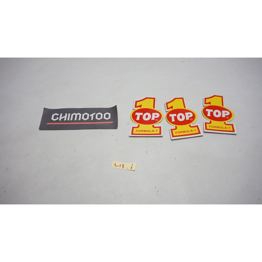Jual stiker top 1 formula 1 motor | Shopee Indonesia