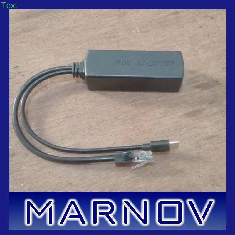 Jual POE Splitter MicroUSB 48V To 5V 2.4A 12W Active Raspberry Pi CCTV ...