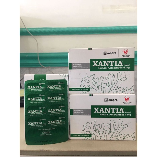 Jual Xantia perbox isi 30 capsul | Shopee Indonesia