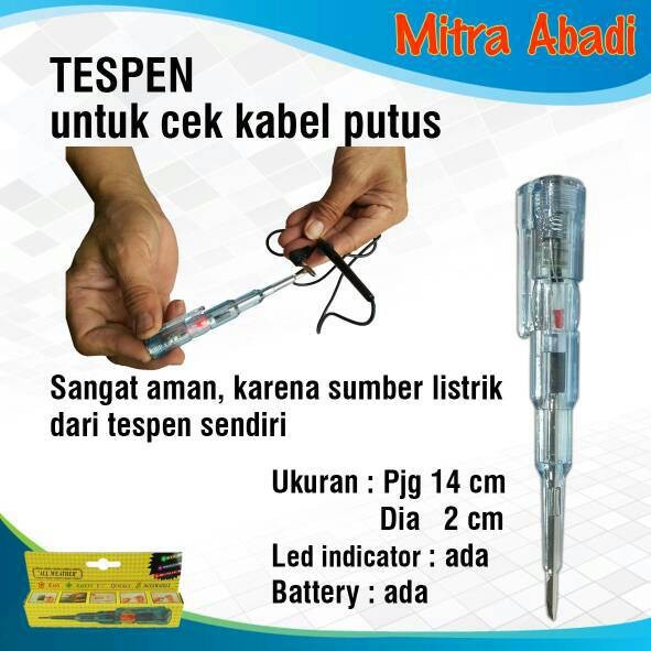 Jual Tespen/Test Pen DC Panjang 14 cm | Shopee Indonesia